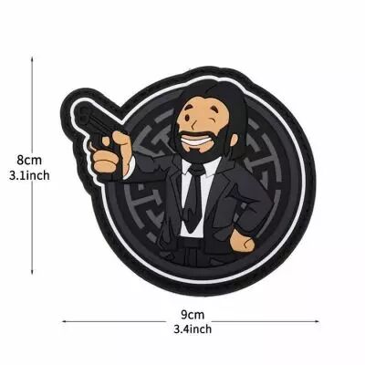 Patch Airsoft velcro FALLOUT JOHN WICK Delta Armory